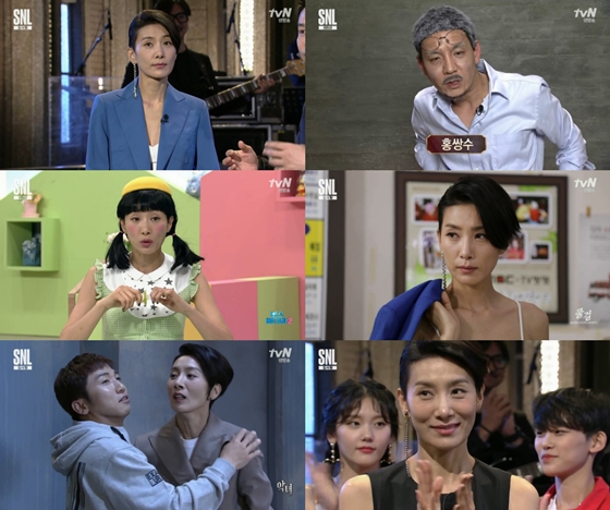 밤TView] 'SNL코리아9', 김서형 '홍상수 그녀'에 사드 풍자까지 | 스타뉴스