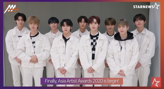 "크래비티와 AAA에서 멋진 무대로 만나요"[2020AAA] | 스타뉴스