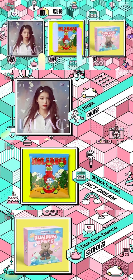 '음악중심' 아이유vsNCT DREAMvs오마이걸, 1위 후보 | 스타뉴스