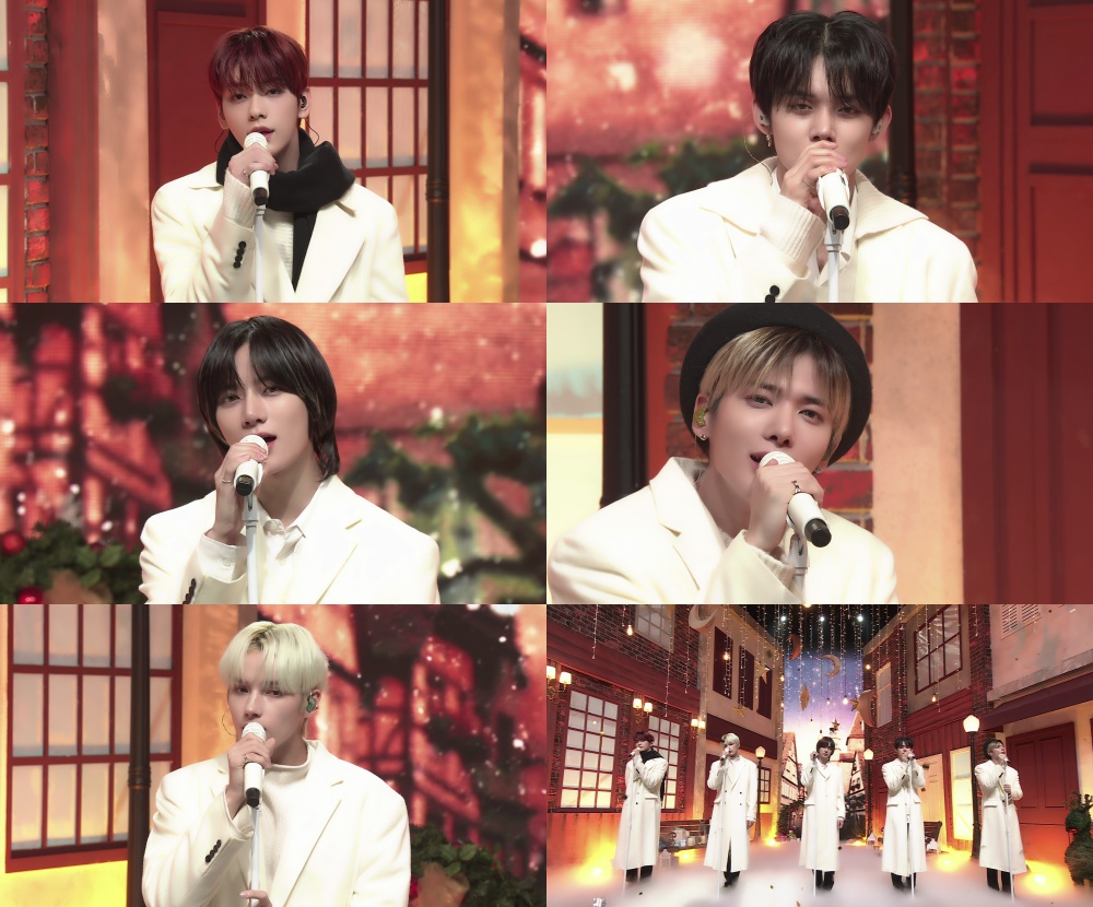 투모로우바이투게더, 日 'CDTV LIVE! LIVE!' 크리스마스 특집서 'Ito' 열창 | 스타뉴스