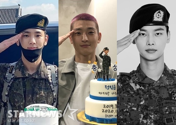 SHINee Key, VIXX N, 2AM Jeong Jin-woon All Discharge from Military ...