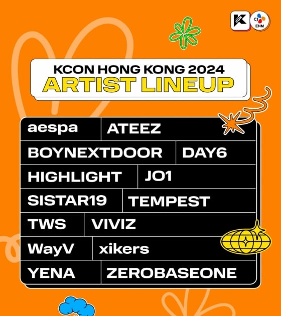 KCON Hong Kong Lineup Revealed A total of 14 teams - STARNEWS