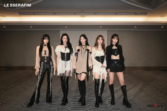 LE SSERAFIM's 'Good Parts' Surpasses 100 Million Streams - STARNEWS